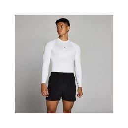 Myprotein MP Herren Training Langarm Baselayer - Wei&szlig; - M