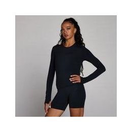 Myprotein MP Women's Tempo Long Sleeve Top With Thumbholes - Black - Black - M