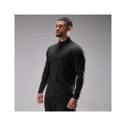 Myprotein MP Herren Training Ultra Jersey 1/4-Zip &ndash; Schwarz - XS