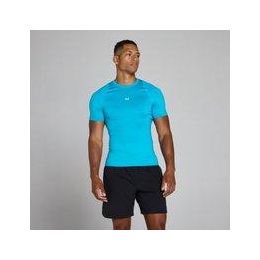 Myprotein MP Herren Baselayer T-Shirt mit kurzen &Auml;rmeln - Power Blue - S