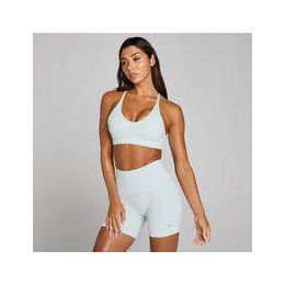 Myprotein MP Damen Tempo Ultra Seamless Sport-BH - Blue Aura - L