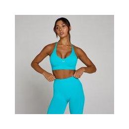 Myprotein MP Damen Tempo Ultra Seamless Sport-BH - Electric Blue - XS