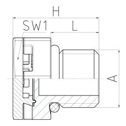 Jacob Druckausgleichselement JDAE20PA7035 M20x1,5 RAL7035 Kunststoff)