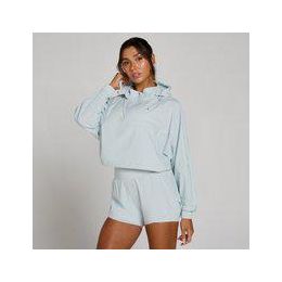 Myprotein MP Damen Tempo Ultra 1/4 Zip Woven Jacke - Blue Aura - XS