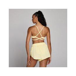 Myprotein MP Damen Tempo Adjustable Strappy Back Sports Bra &ndash; Buttercreme - XS