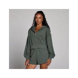 Myprotein MP Damen Lifestyle Zip-Through-Hoodie &ndash; Wolkengr&uuml;n - L