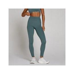 Myprotein MP Damen Tempo Ultra Curved Stitch Leggings - Future Blue - L