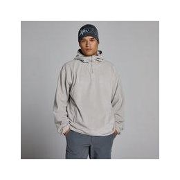 Myprotein MP Herren Fleece 1/4-Rei&szlig;verschluss Hoodie - Sustained Grey - XXXL
