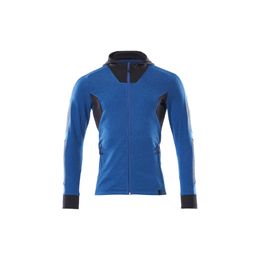 Mascot Sweatshirt mit Kapuze Rei&szlig;verschluss 3XL azurblau/schwarzblau (18584-962-91010-3XLONE)