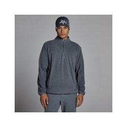 Myprotein MP Herren Fleece 1/4-Rei&szlig;verschluss - Granit - XXXL