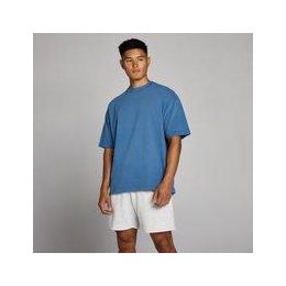 Myprotein MP Herren Washed Oversized Baumwoll-T-Shirt - Track Blue - XL