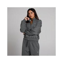 Myprotein MP Damen Basics Bomberjacke mit Rei&szlig;verschluss &ndash; Dunkelgrau - XXL