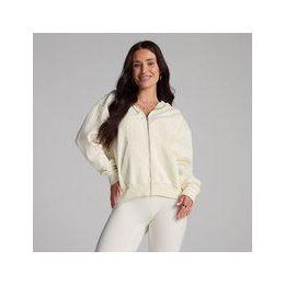 Myprotein MP Damen Basics Hoodie mit Rei&szlig;verschluss &ndash; Coconut - XXL