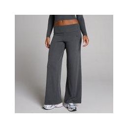 Myprotein MP Gerippte Wide-Leg-Leggings f&uuml;r Damen &ndash; Kr&auml;ftiges Grau - XL
