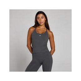 Myprotein MP Damen Tempo Ultra Seamless Longline Tank-Top - Robust Grey - XXL