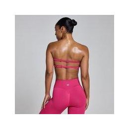 Myprotein MP Damen Lift Bandeau Sport-BH - Bold Berry - S