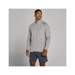 Myprotein MP Herren Training Ultra Gridded Zip Through - Chalk Grey - XXXL