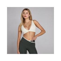 Myprotein MP Damen Tempo Triangle Sport-BH - Cremewei&szlig; - XS
