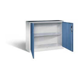 C+P Werkzeugschrank Acurado, H1000xB1200xT400mm, Front Fernblau, Korpus Lichtgrau (8830-000) ; C + P M&ouml;belsysteme (8830-000|S10251)