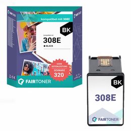 FairToner Kompatibel f&uuml;r HP Envy 6165 (7FP22UE / 308E) Druckerpatrone Schwarz