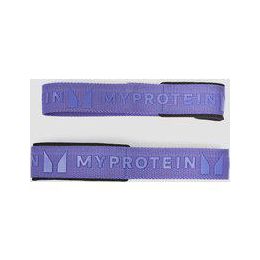 Myprotein Lifting-Schlaufen mit Silikongriff und Tasche - Power Indigo
