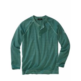 Mey & Edlich Mey & Edlich Herren Zweitblick-Henley Blau 100 % Baumwolle