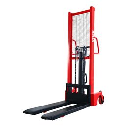 STIER Hydraulik-Stapler 1000kg Traglast, 1600mm Hubh&ouml;he mit Einfach-Mast (903075)