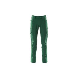 Mascot Hose ULTIMATE STRETCH Schenkeltaschen gr&uuml;n Gr. 76C52 (18279-511-03-76C52)