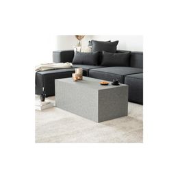 Home Deluxe Couchtisch Marmor AMIRI L - 95 x 50 cm Grau