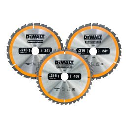 Dewalt Kreiss&auml;geblatt-Set Station&auml;r DT1962-QZ)