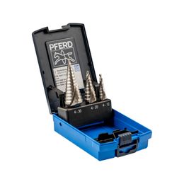 Pferd TOOLS Stufenbohrer-Set HSS 3-tlg. (25201046)