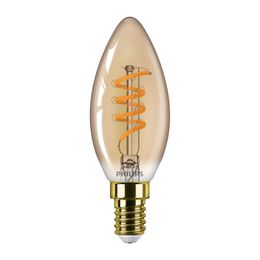 Philips LED-Kerzenlampe E14 gold Glas DIM MAS VLE (31603400)
