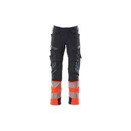 Mascot Hose ULTIMATE STRETCH 90C60 schwarzblau hi-vis rot (19179-511-10222-90C60)