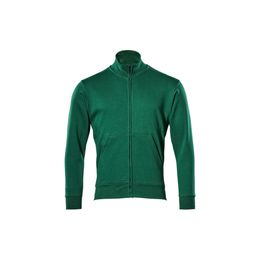 Mascot&reg; Sweatshirt Lavit mit Rei&szlig;verschluss gr&uuml;n Gr. M (51591-970-03-M)