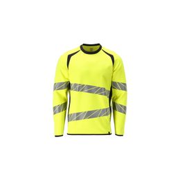 Mascot Sweatshirt Multisafe 5XL hi-vis gelb/schwarzblau (21384-337-17010-5XL)