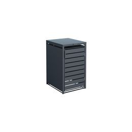 Westmann M&uuml;lltonnenbox Kubus 240L 80 x 68 x 116cm ; 50NRTH GmbH (WMJGBC212-A-1)