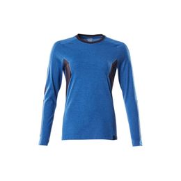 Mascot T-Shirt Langarm ONE Damen M azurblau schwarzblau (18391-959-91010-M ONE)