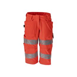Mascot Shorts DIAMOND Damenpassform Stretch hi-vis rot C50 (19248-510-222-C50)