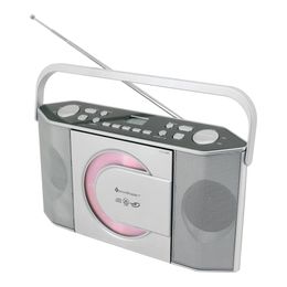Soundmaster Stereo-Kofferradio RCD1755SI silber)