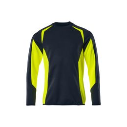 Mascot Sweatshirt 2XL schwarzblau/hi-vis gelb moderne Passform (22084-781-01017-2XL)