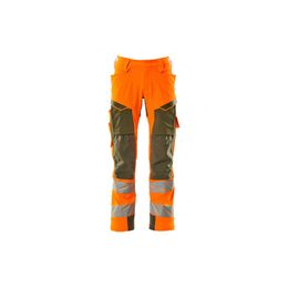 Mascot Hose ULTIMATE STRETCH 82C54 hi-vis orange/moosgr&uuml;n (19079-511-1433-82C54)