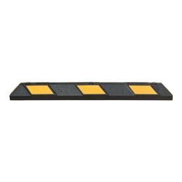 Moravia Radstopp Park-AID 1.200mm schwarz gelb Reflexstreifen inklusive Befestigungsmaterial (284.29.869)