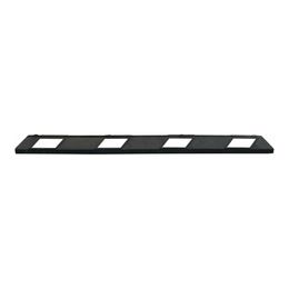 Moravia Radstopp Park-AID 1.800 mm schwarz mit wei&szlig;en Reflexstreifen inklusive Befestigungsmaterial (284.28.572)