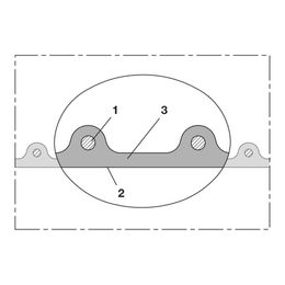 antistatischer Absaugschlauch AIRDUC&reg; PUR 355 AS &Oslash; 75mm 10m ; NORRES (35500750000-10)