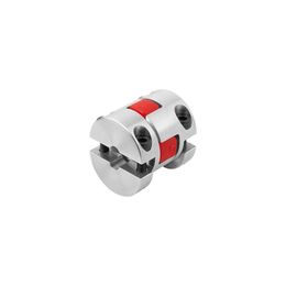 Kipp Elastomer-Klauenkupplung Gr.14 D1=4 D2=4 L=35 Aluminium radial Klemmnabe (K1892.14980350404)