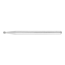 Pferd TOOLS Diamant-Schleifstift Kugel &Oslash;2,0mm Schaft-&Oslash;3 mm D126 (mittel) zum Gravieren und Entgraten (36202010)