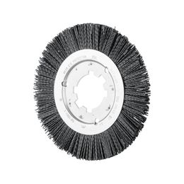 Pferd TOOLS Rundb&uuml;rste ungezopft RBU &Oslash; 200x13x50,8 mm Bohrung Keramik-Filament-&Oslash; 1,10mm Korn 120 station&auml;r (43505930)