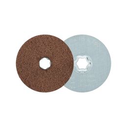 Pferd TOOLS COMBICLICK weiche Vliesronde CC &Oslash; 115 mm A280 zum reinigen und satinieren mit Winkelschleifer (42001050)