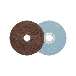 Pferd TOOLS COMBICLICK weiche Vliesronde CC &Oslash; 115 mm A180 zum reinigen und satinieren mit Winkelschleifer (42001051)