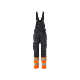 Mascot Latzhose 82C44 Knietaschen Stretch schwarzblau/hi-vis orange (19669-236-01014-82C44)